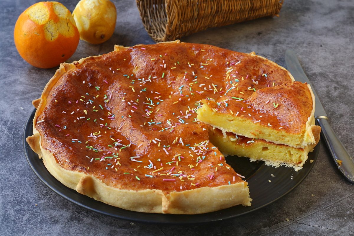Torta pardula: la ricetta del dolce sardo in versione maxi